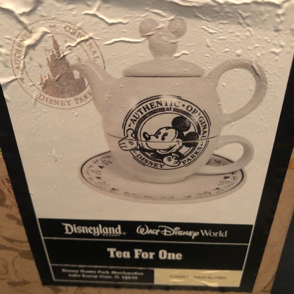 Disney | Other | Disney Tea Set Tea For One Mickey Mouse | Poshmark